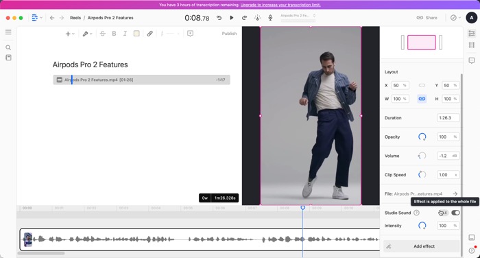 Descript Remove Background Music From Audio Techtippr